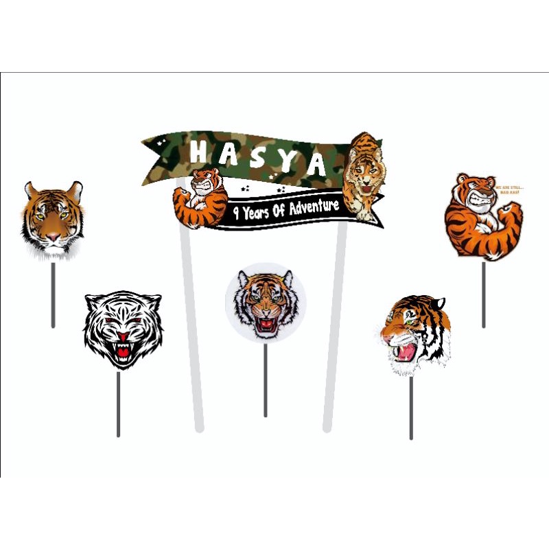 Tiger Topper USES A NAME | Shopee Singapore