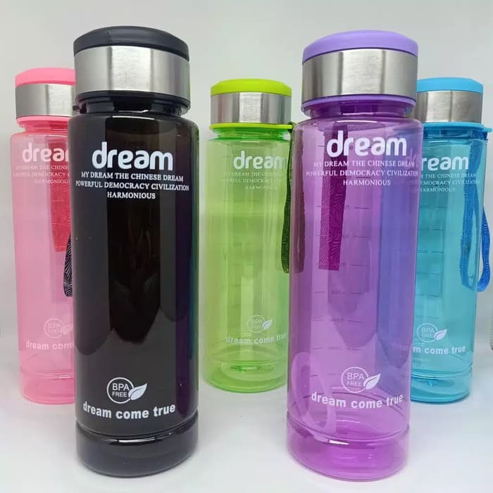 Sporty 1 Liter Drinking Water Bottle - 1000 ml Dream Drinking Bottle ...