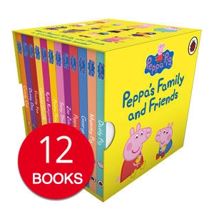 Peppa Pig Family and Friends Collection (12 books) | Shopee Singapore
