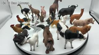 Poultry Animals Farm Model Simulation Chicken Dog Big Buffalo Sheep ...