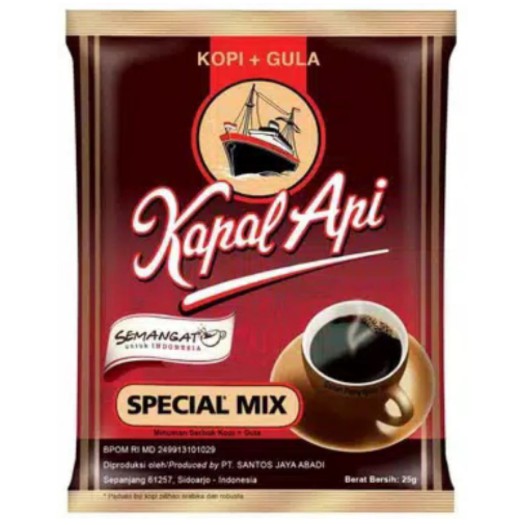 Kapal Api Special Mix Coffee (10 sachets x 24 gr) | Shopee Singapore