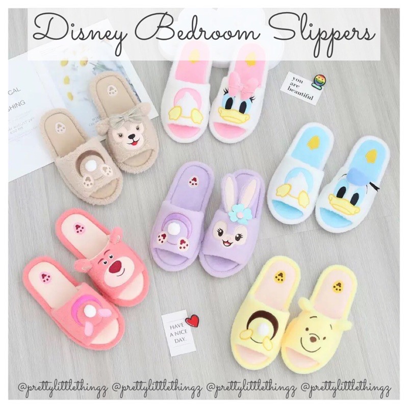 RESTOCKED ️* SG READY STOCK * Disney Bedroom Slippers (Winnie The Pooh ...