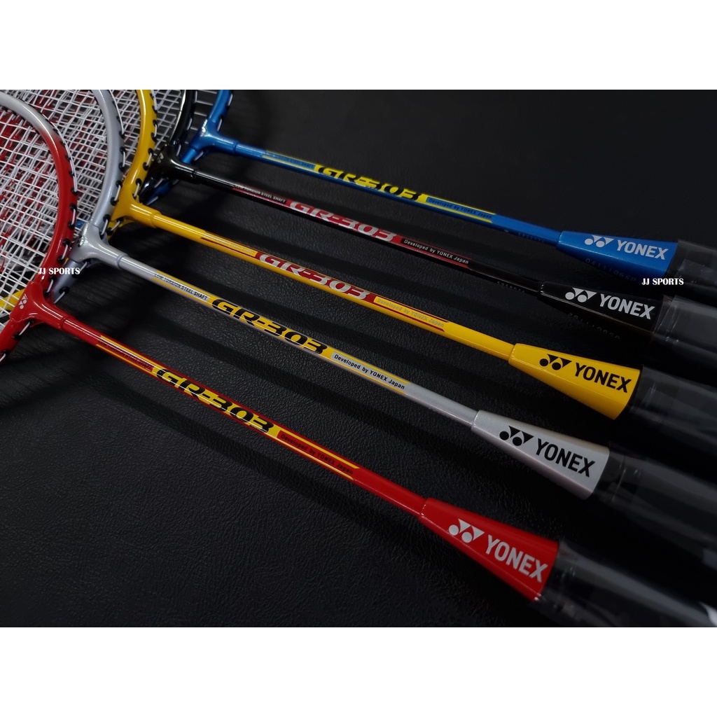 YONEX GR 303 BADMINTON RACKET (Free string with strung) | Shopee Singapore