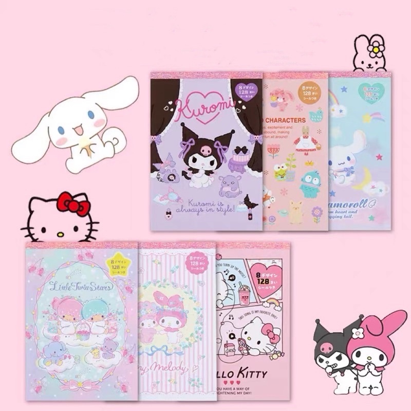 💥RESTOCK💥Sanrio Memo Booklet Memo Pad NoteBook With Stickers ...