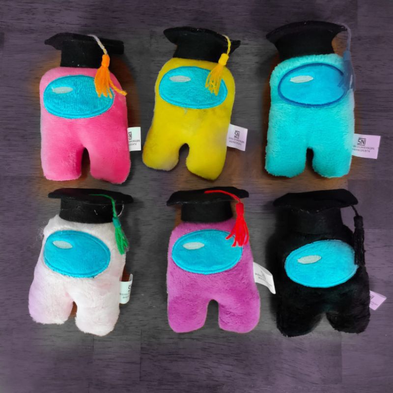 Among us doll, graduation doll | Shopee Singapore