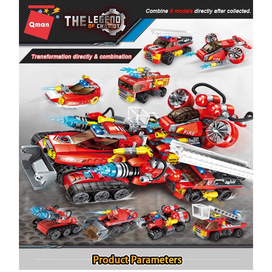 Qman Bricks - The Legend of Clariot - [SG RESELLER] LEGO Christmas GIFT ...