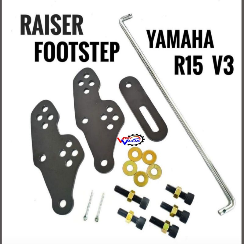 Raiser FOOTSTEP YAMAHA R15 V3 VVA Elevator FOOTSTEP R15 V3 Step Lift ...