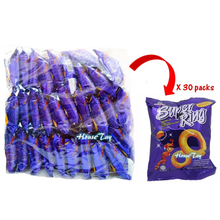 Super Ring Cheese 14 g x 30 Packets | Shopee Singapore