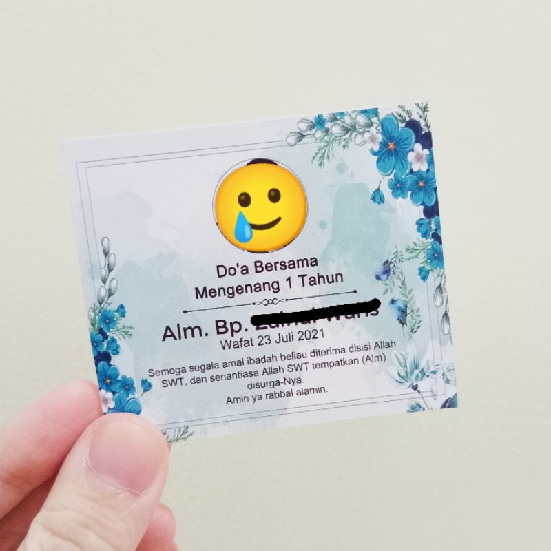 (min. buy 50) Tahlil an Tahlilan stickers for prayers to remember 40 ...