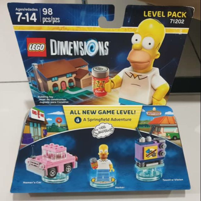 LEGO 71202 DIMENSIONS Level Pack The Simpsons (NEW) | Shopee Singapore