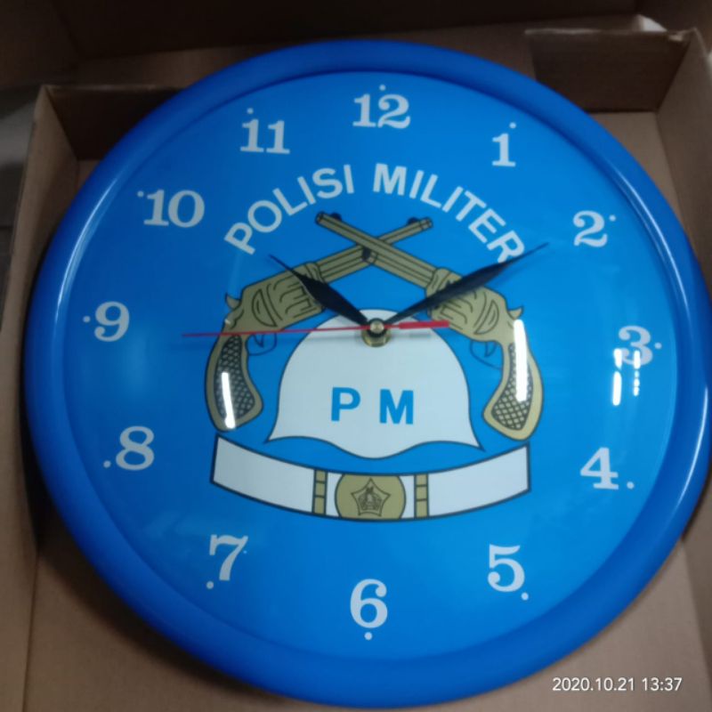 Military Police Helmet Wall Clock | Logo wall clock | PM HELMET Clock ...