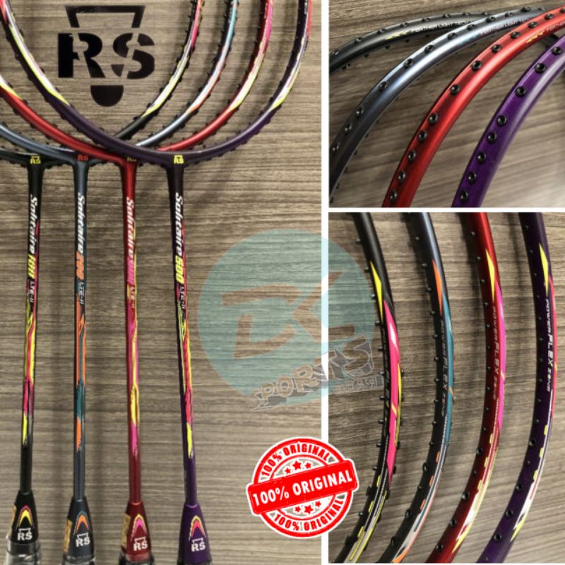 Rs Solitaire II Lte ORIGINAL Badminton Racket / FREE Install String ...