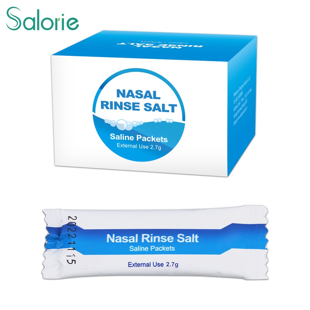 Salorie 4.5/2.7g Nose Cleaner Salt Nasal Wash Salt For Allergies Relief ...