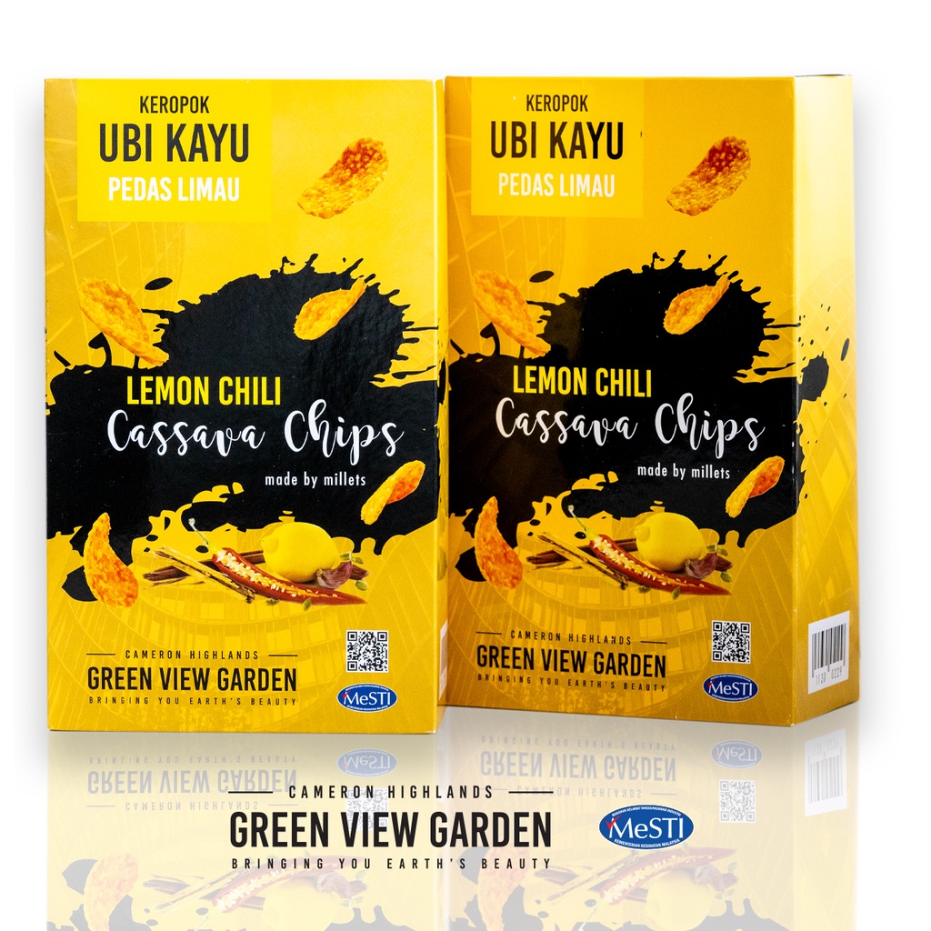 Cameron Highlands - Lemon Chili Cassava Chips (100gm) | Shopee Singapore