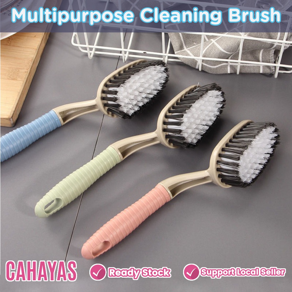 Multipurpose Home Cleaning Brush Rubber Grip Toilet Brush Berus Lantai ...