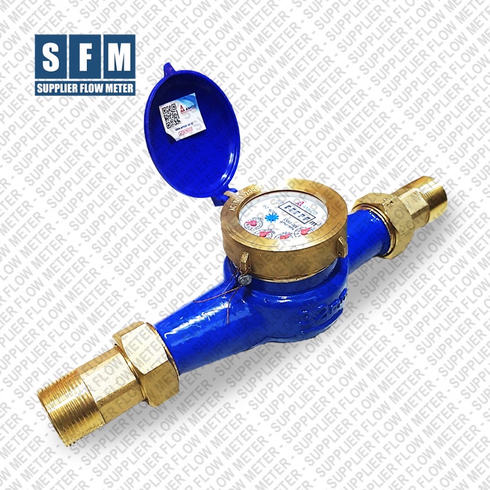Carpentry - Water Meter 1-1/4 Inch Amico Dn32 Type Lxsg-32E Screw/Drat ...