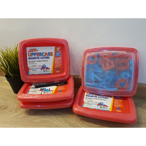 (Sg Seller) Educational Insights CVC Upper Case Alphabet Magnets 42pcs ...