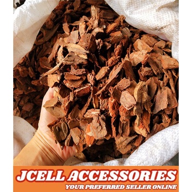 Jcell Pine Bark Orchid Bark for Gardening Mulching 3L | Shopee Singapore