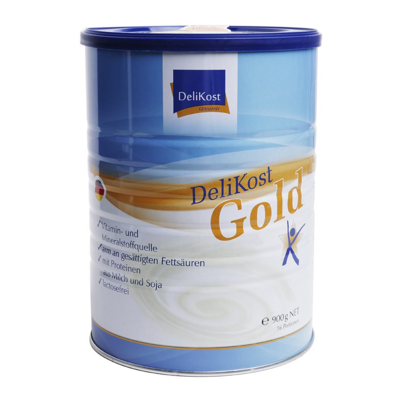 Delikost Gold powdered milk 900gr imported from Germany strengthens the ...