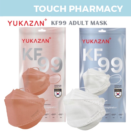 Yuka Zan KF99 Diamond White/ Rose Copper Medical Protective Respirator ...