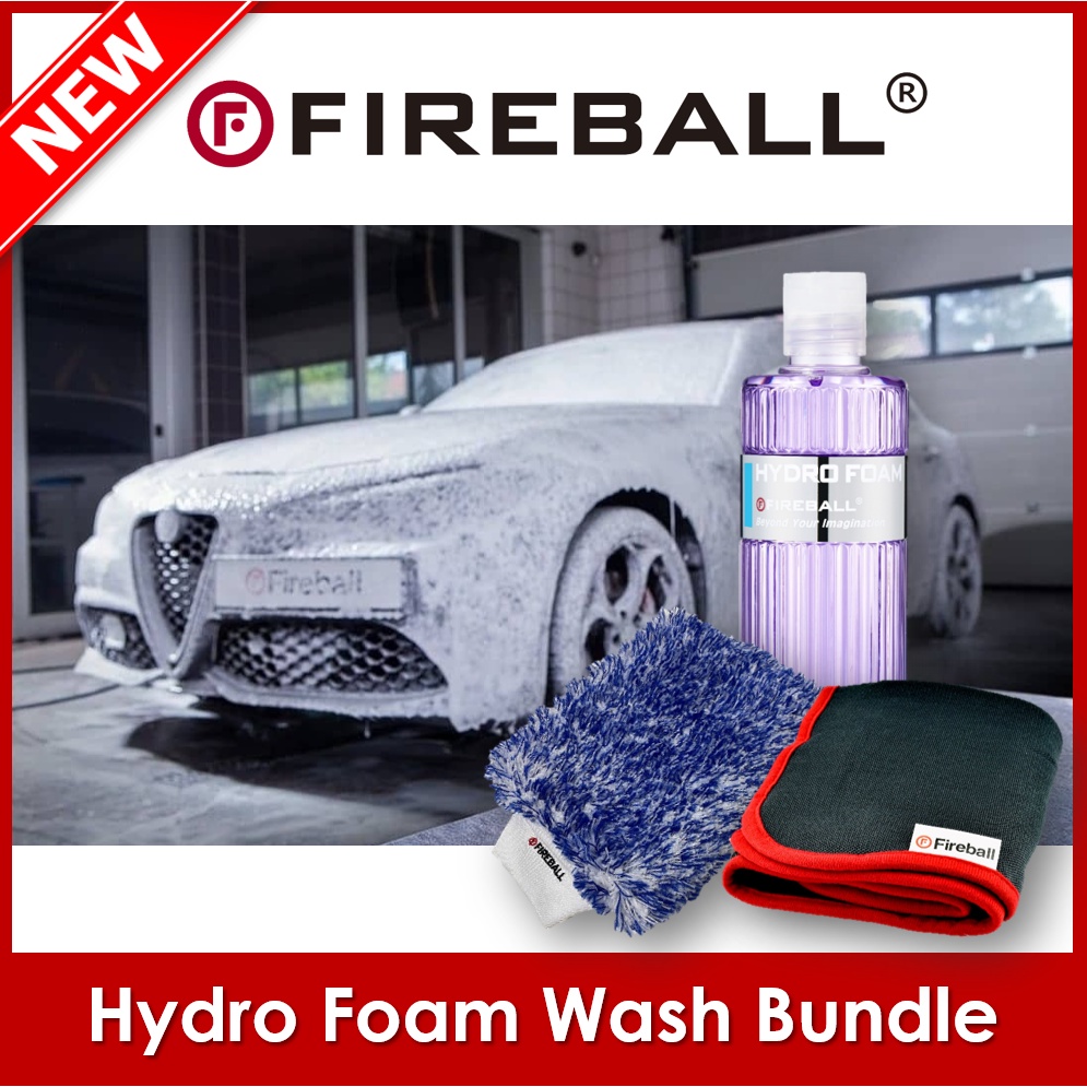 Fireball Hydro Foam Wash Bundle (car wash, hydrophobic snow foam ...