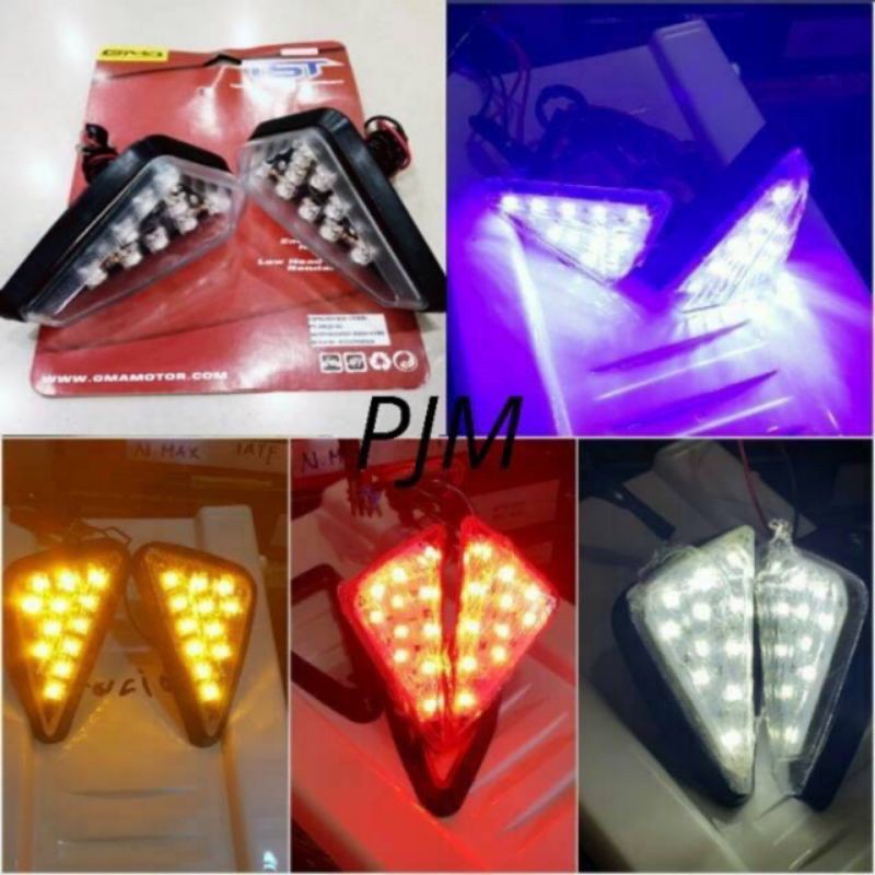 Sen Paste Universal LED Triangle Signal Lights For R15 V2 V3/Cbr150r ...