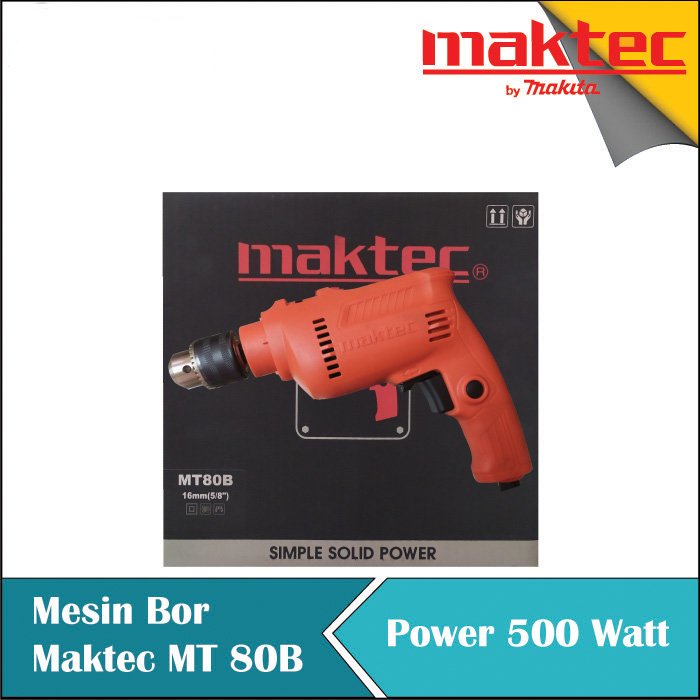 MESIN Maktec MT80B HAND WALL CONCRETE IRON DRILLING MACHINE MT 80B BB 2 ...
