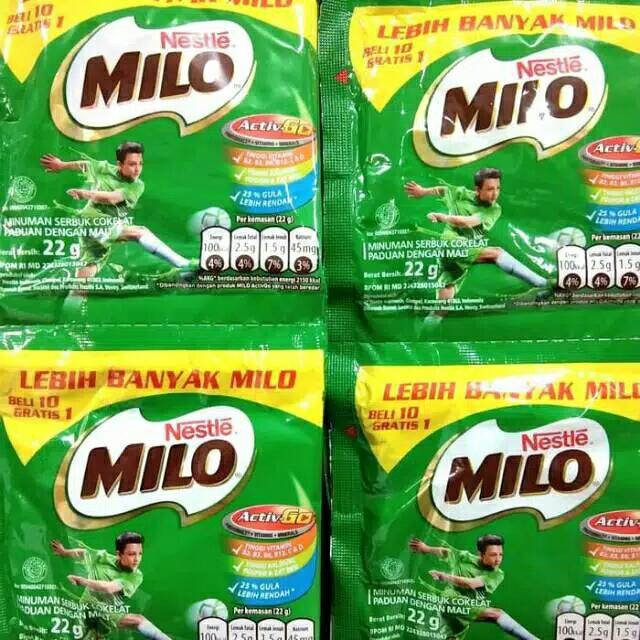 Milo SACHET ACTIVE-GO 22gram | Shopee Singapore