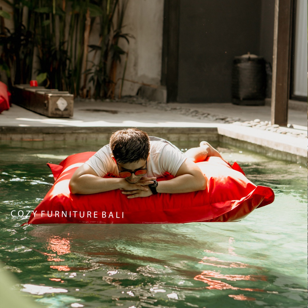 Floating BEAN BAG - FLOATING BEANBAG Pool - LARGE - WATERPROOF (ALL IN ...