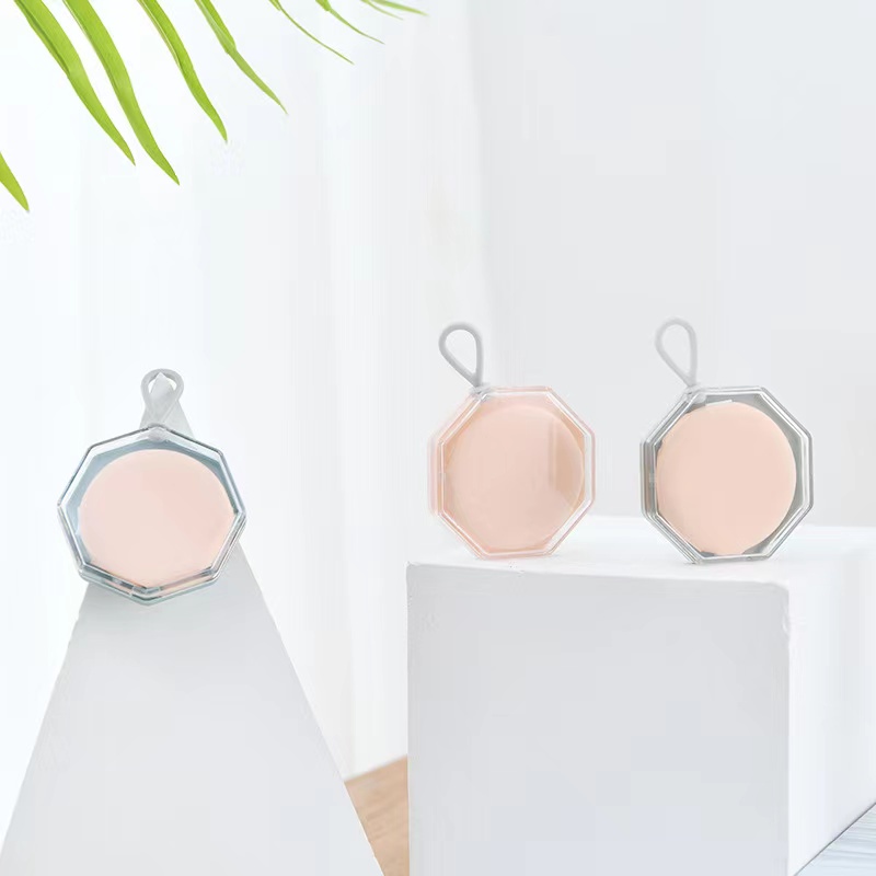 The Little Sun Air Cushion Puff Packaging Box Portable Octagonal Shape ...