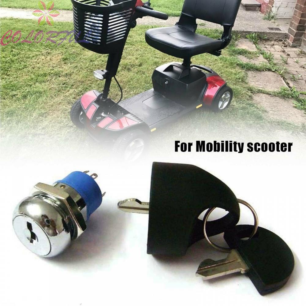Replacement Mobility Scooter Spare Start on/off ignition switch 2 keys ...