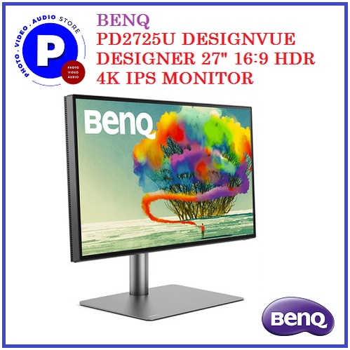 BENQ PD2725U DESIGNVUE DESIGNER 27" 16:9 HDR 4K IPS MONITOR | Shopee ...
