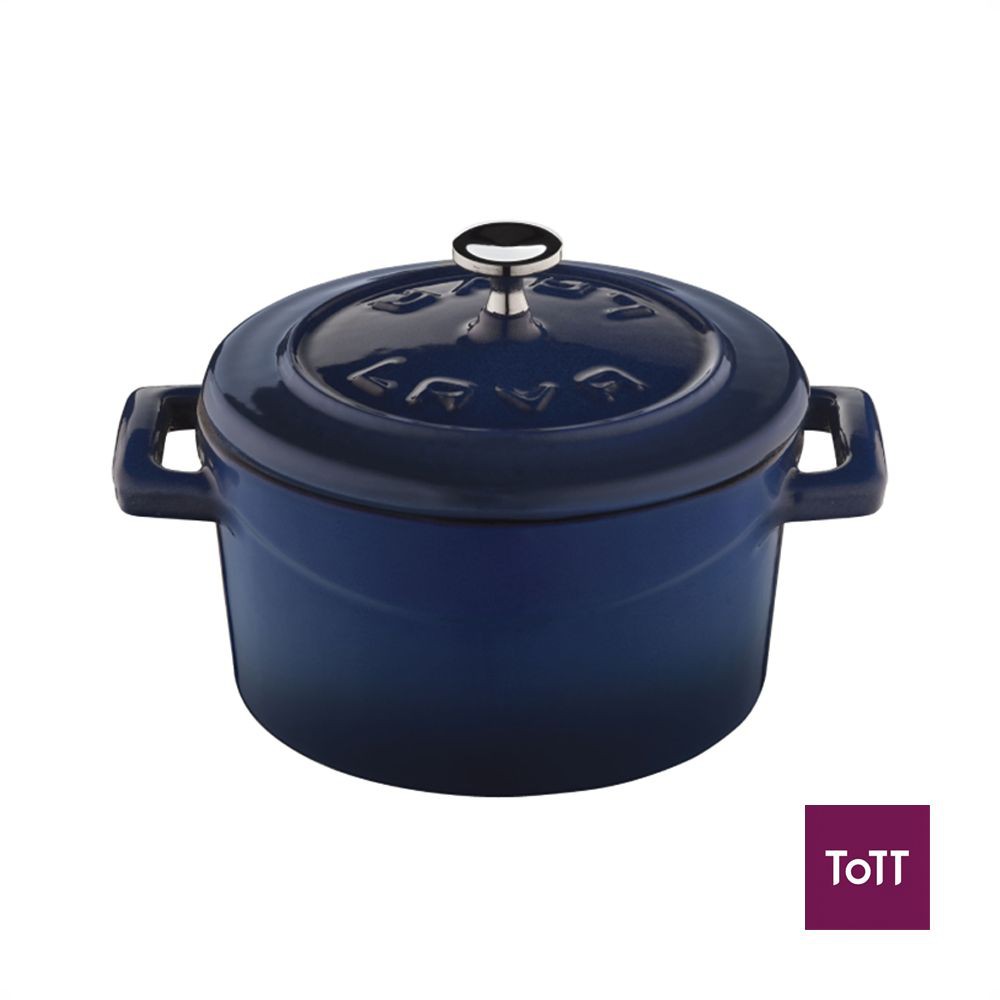 Lava Folk Cast Iron Round Mini Casserole Ø10cm, 0.35L | Shopee Singapore