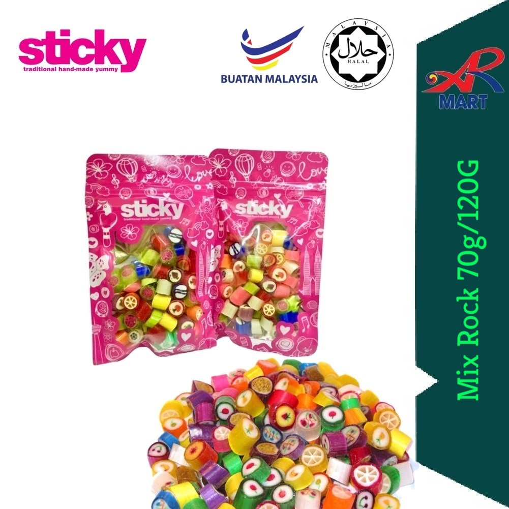 Sticky Candy Mix Rock 70g/120G | Shopee Singapore