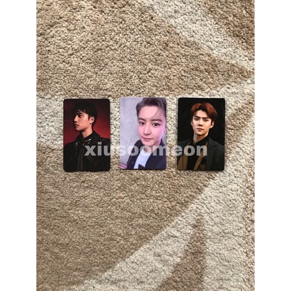 Exo DFTF Binder Photocard | Shopee Singapore