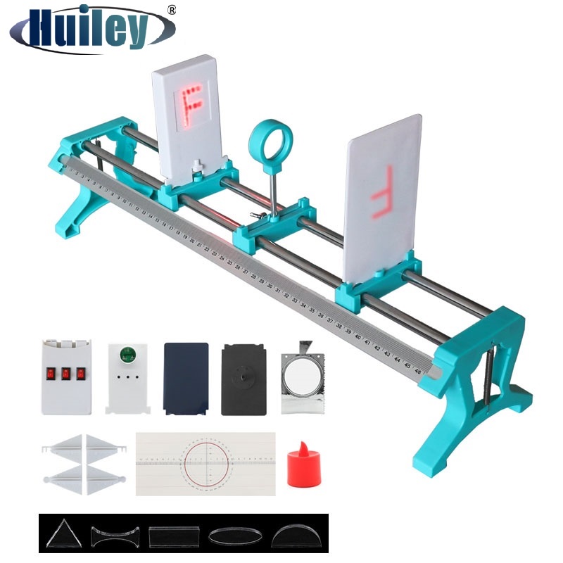 Physical Optics Experiment Kit Optical Bench Set Concave Convex lens ...
