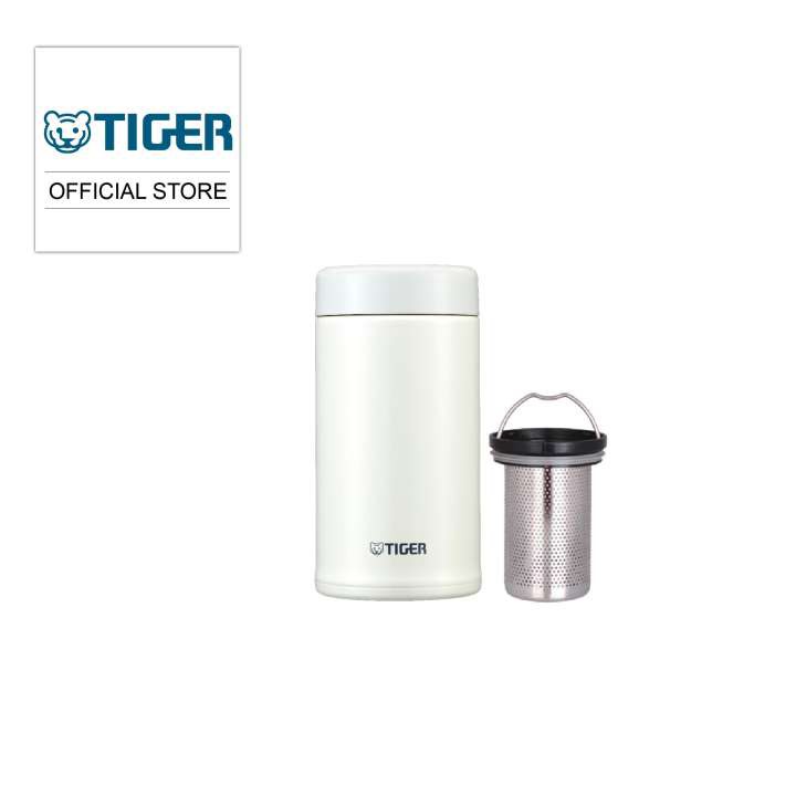 Tiger 360ml Stainless Steel Mug with Tea Strainer MCA-T360 | Shopee Singapore
