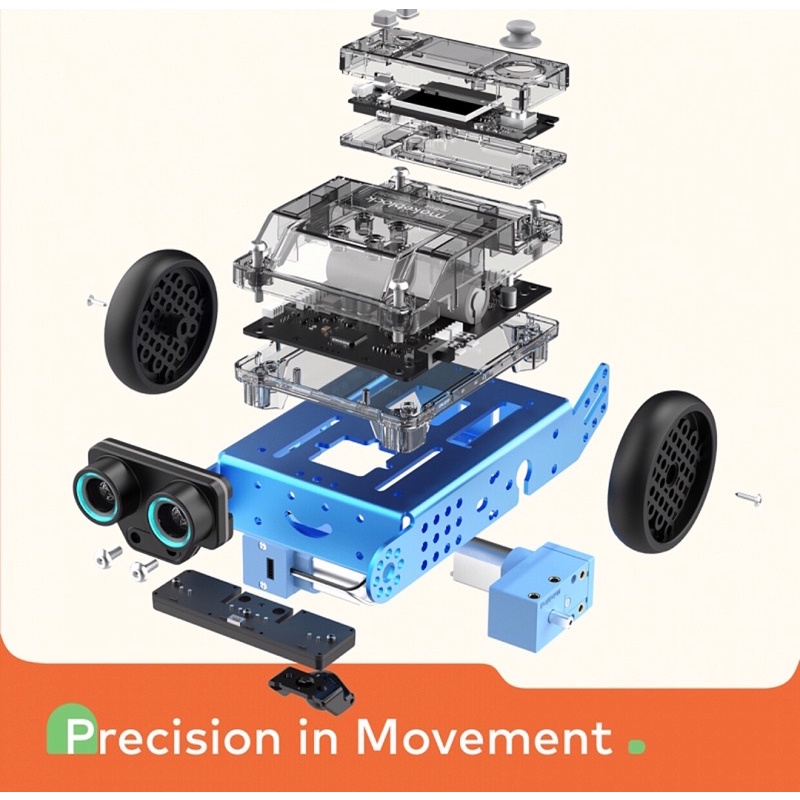 mBot2 / Neo (with CyberPi) Coding Robot for Scratch, Python Wi-Fi, IoT ...