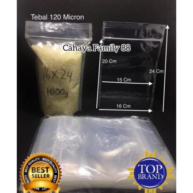 Only Here) Plastic Standing Pouch 16x24 cm (contents 50 Sheets ...