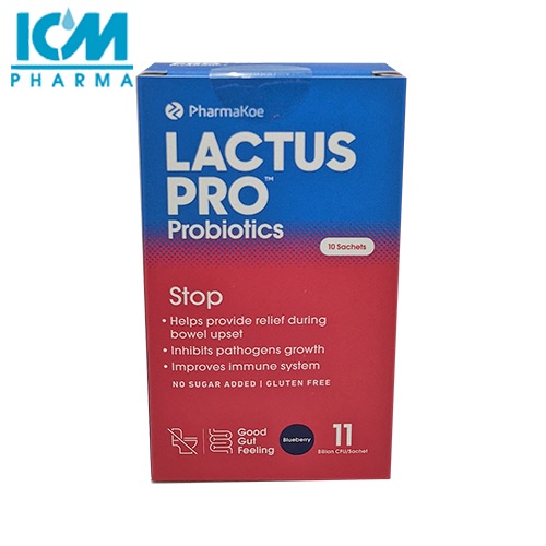 Lactus Pro Probiotics STOP 10 x Sachets (Blueberry Flavour) - Expiry ...