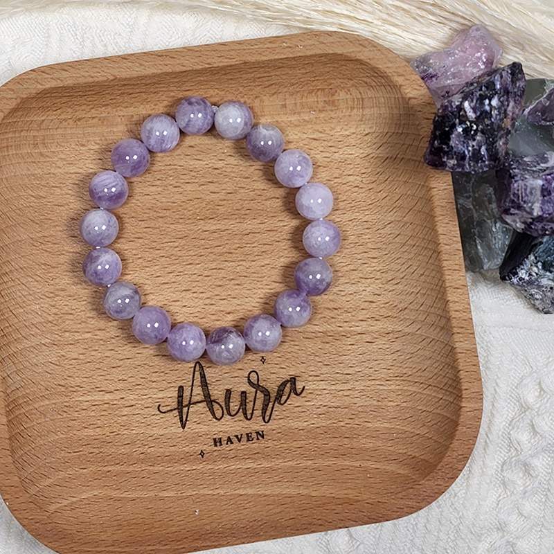 SG LOCAL - AURA HAVEN Premium Lavender Amethyst Bracelet [Made-to-order ...