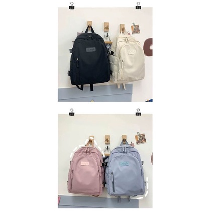 *CLEARANCE*Big volume waterproof backpack school laptop bag ins simple ...