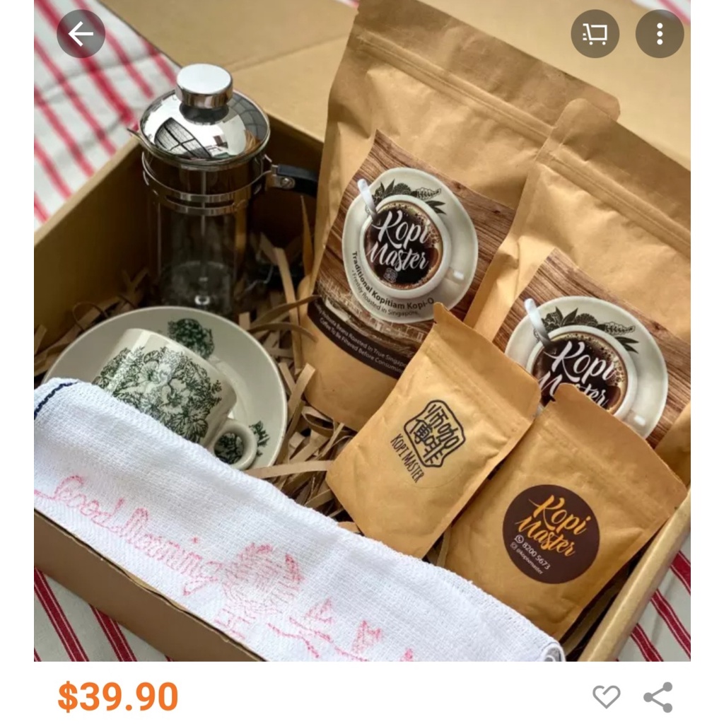 KOPI MASTER Coffee Powder CLASSIC GIFT SET ! Kopi Master Coffee Powder ...