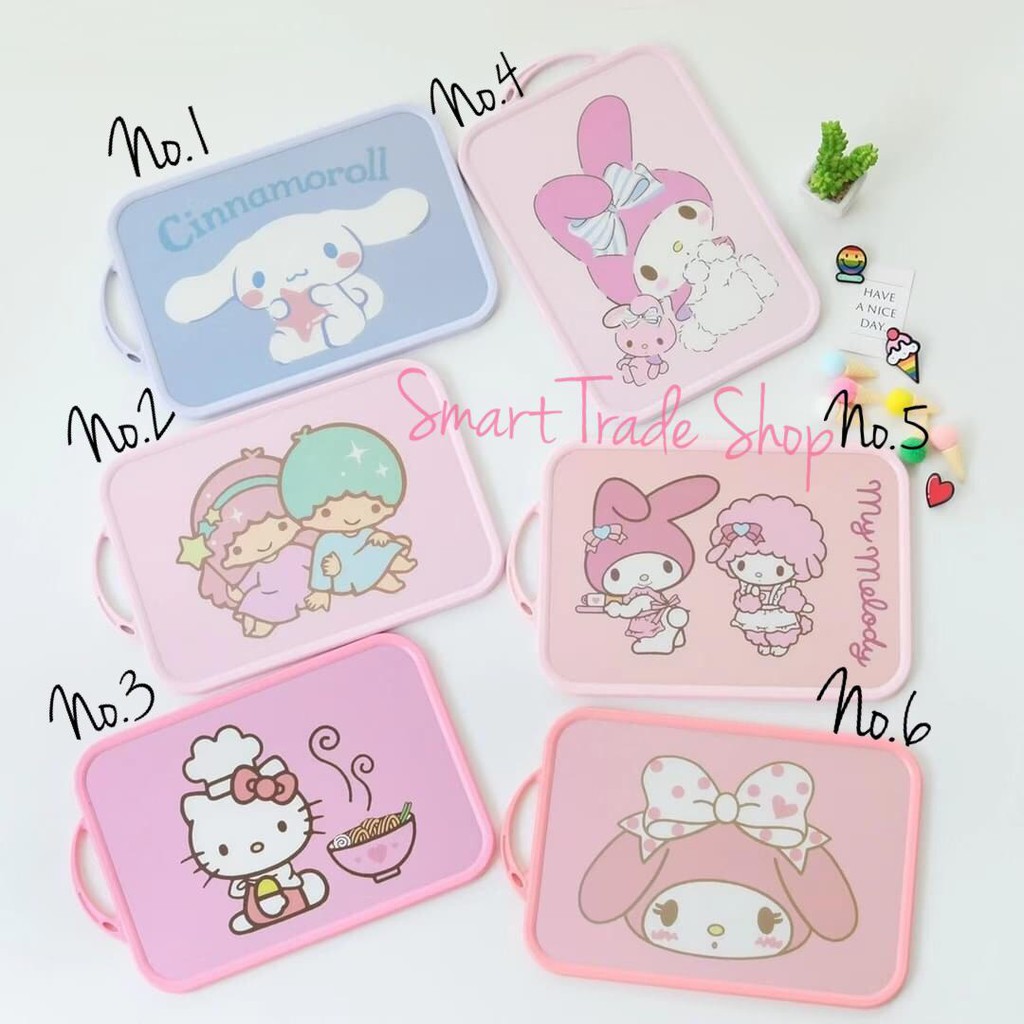 Sanrio NEW DESIGN 2020!! SANRIO CUTTING BOARD | Shopee Singapore