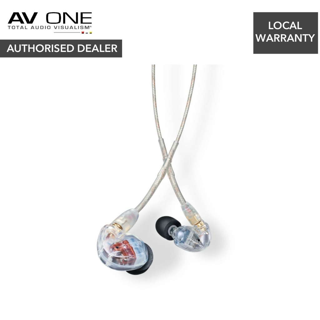 Shure SE535 Triple Microdrivers Sound Isolating Earphones With Standard ...