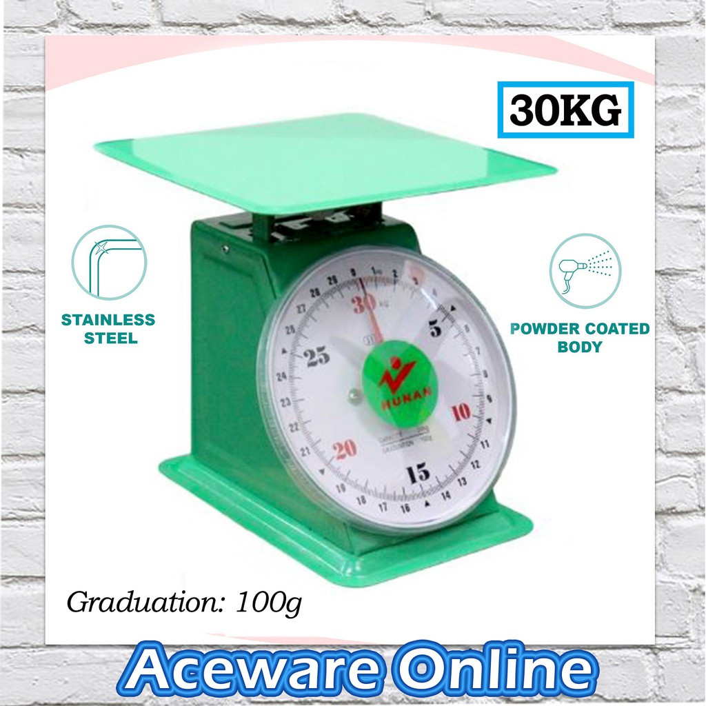 30Kg 40Kg Spring Dial Scale Weighing Balance Kitchen Scale Timbang ...