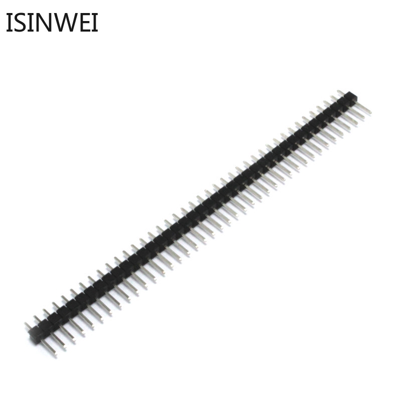 20pcs Male Pin Header 1*40pin 2.54MM Single Row Male straight | Shopee ...