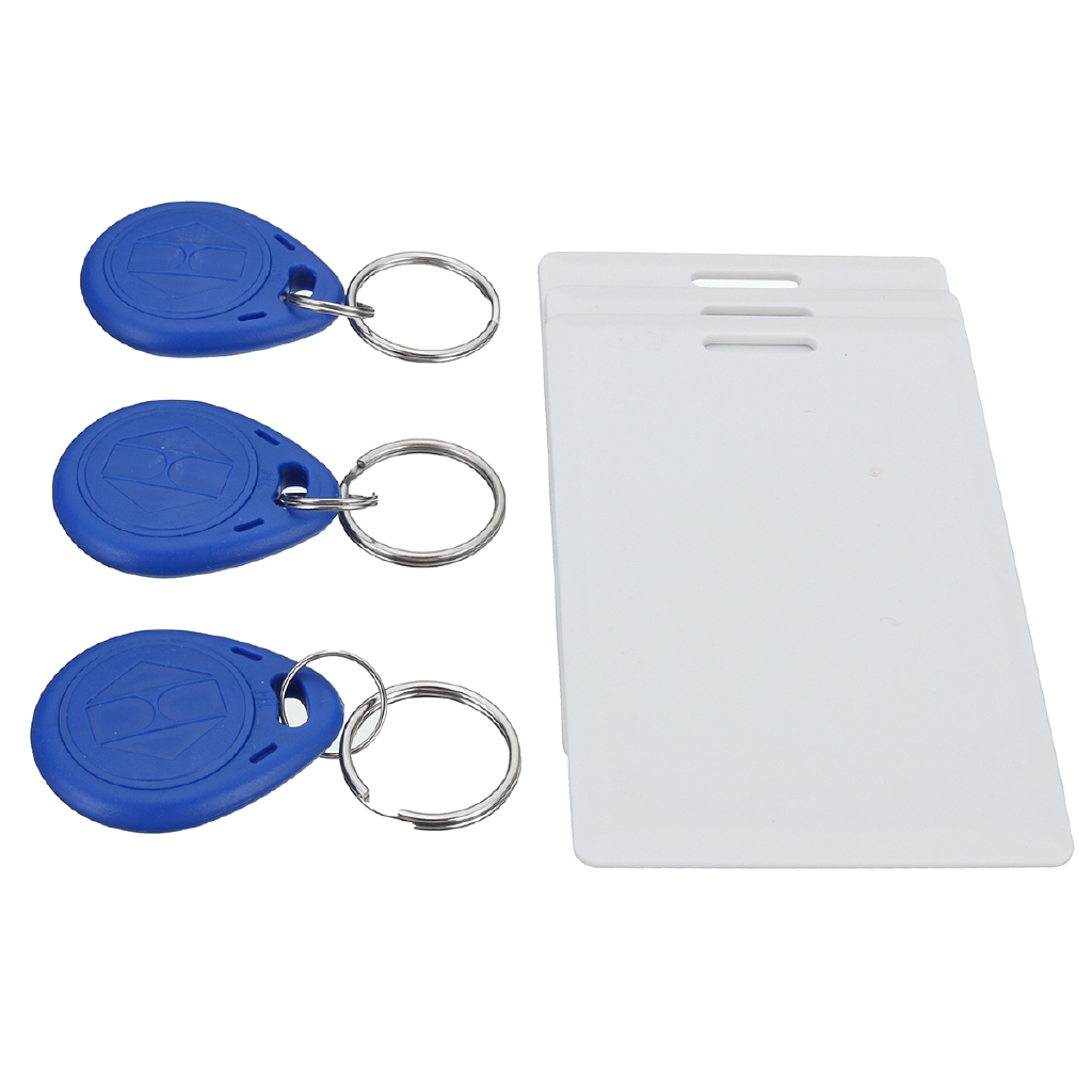 IC Card Reader Writer With 6 Keyfbob & 6 Card / 10 Frequency RFID Copy ...