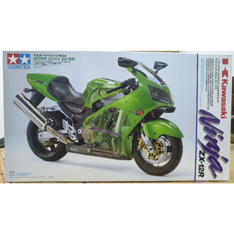TAMIYA 1/12 SCALE KAWASAKI NINJA ZX-12R MODEL-KITS | Shopee Singapore