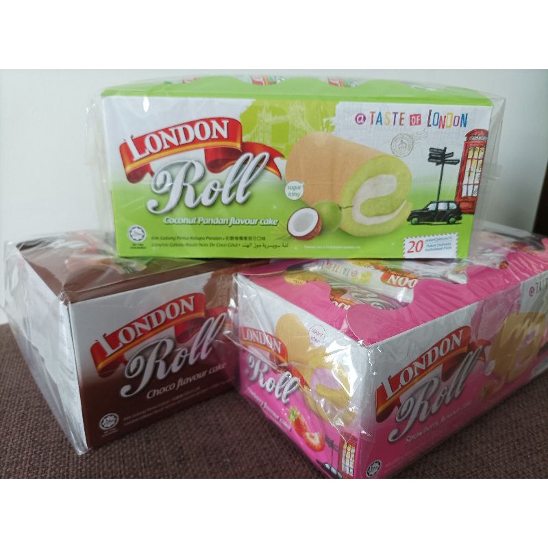 20pcs London Roll cake | Shopee Singapore